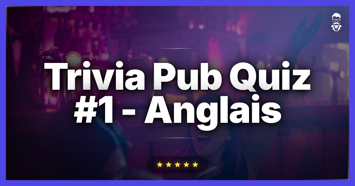 Trivia Pub Quiz #1 • QuizMaestro